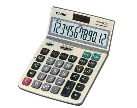 Casio DW-120MS Calculator price in Pakistan, Casio in Pakistan at Symbios.PK